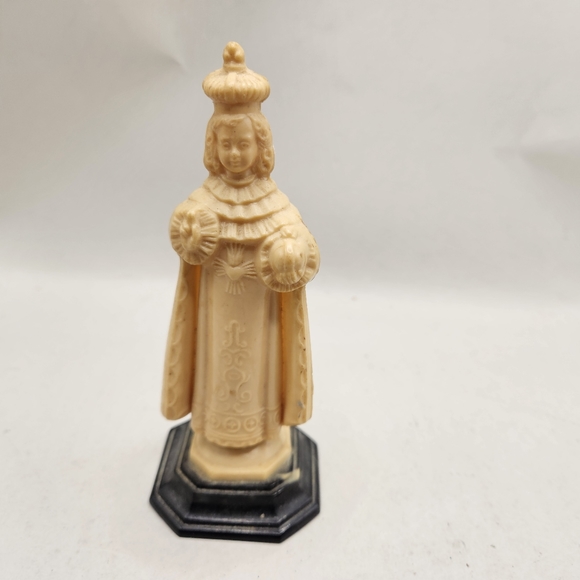 Accents | Vintage Holy Child Infant Of Prague Statue Catholic Figure ...